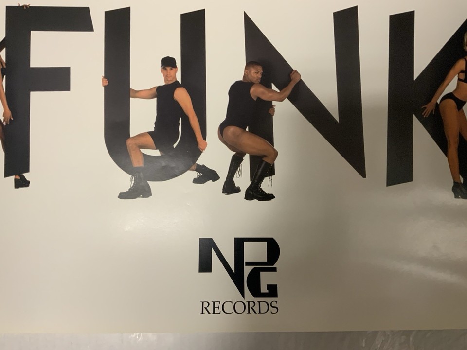 Prince Poster 1-800-New Funk NPG Records 32 1/2” X 23” | eBay