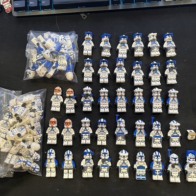 Lego 501st Army Lot X63 Clone Trooper Minifigures Star Wars | eBay