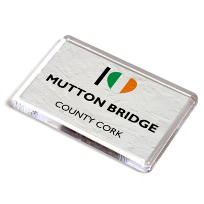 FRIDGE MAGNET - I Love Mutton Bridge, County Cork - Ireland | eBay UK