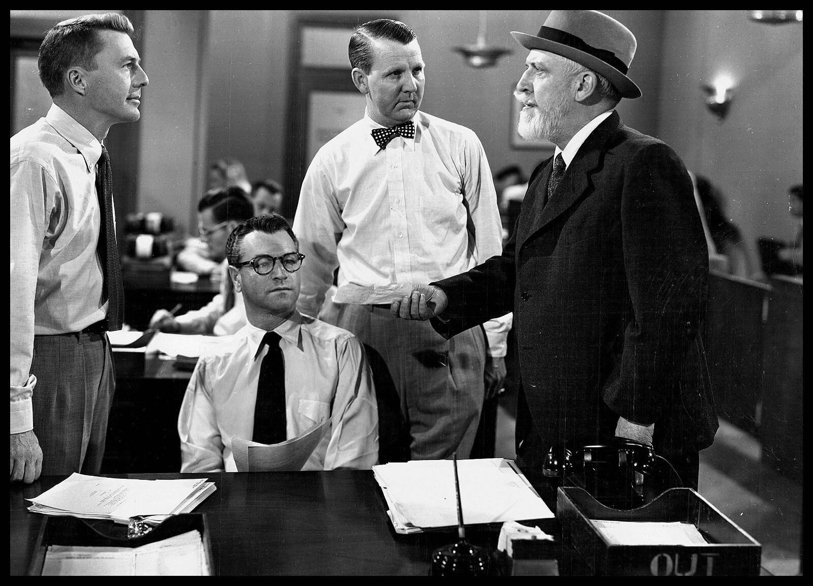 David Wayne + Monty Woolley in As Young as You Feel (1951) ORIGINAL ...