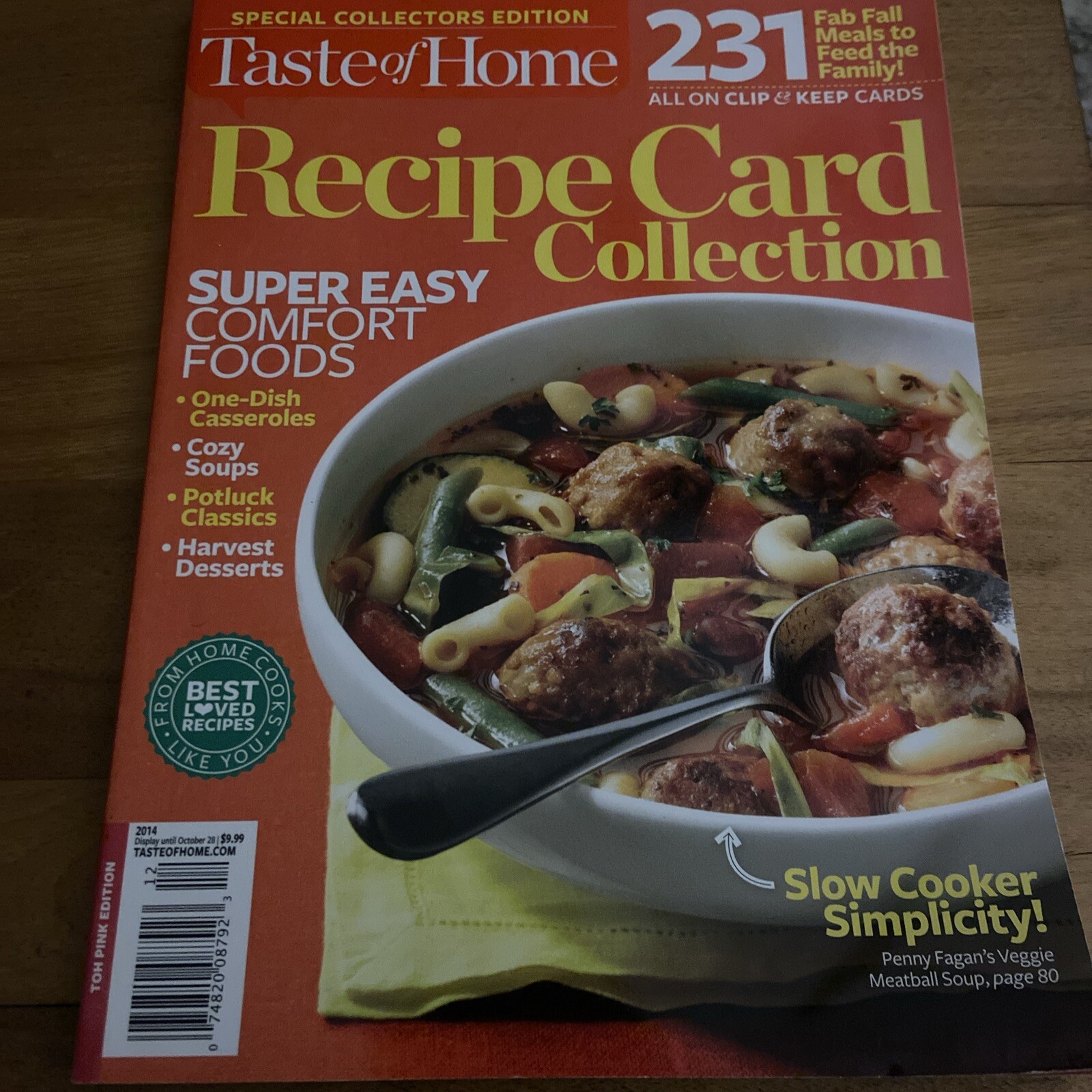 Taste Of Home Special Recipe Card Collection 231 Meals 2014 | eBay