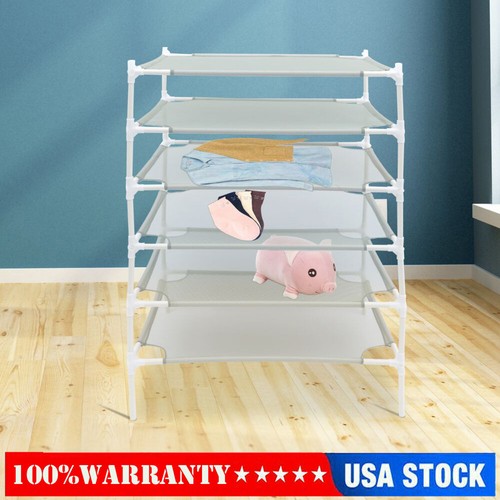 6 Layers Sweater Drying Rack Stackable Laundry Clothes Mesh Net Dryer ...
