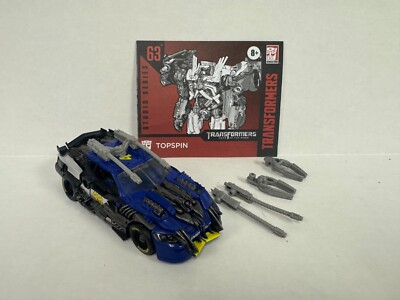 Transformers Studio Series 63 TOPSPIN 100% Complete | eBay