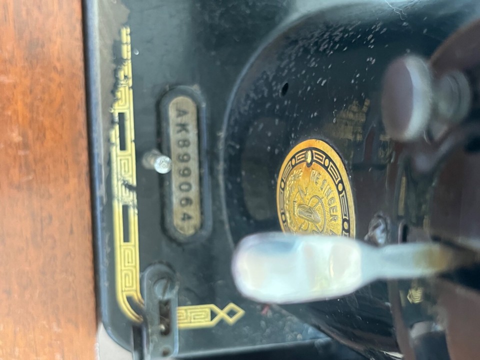 Vintage Electric Singer 201 Sewing Machine Original Cabinet | eBay