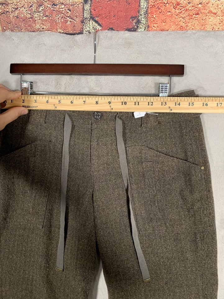 Cartonnier Women Trousers pants brown size 6 Drawstring | eBay