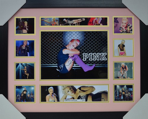 Pink Signed Framed Limited Edition Memorabilia V1 | eBay