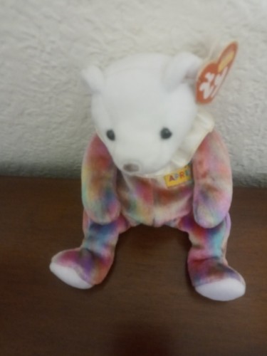 Ty Beanie Baby - APRIL the Birthday Bear | eBay