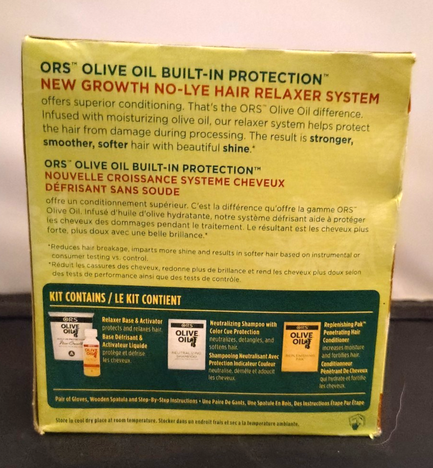 ORS New Growth No-Lye Hair Relaxer Normal Strength Box Kit. | eBay