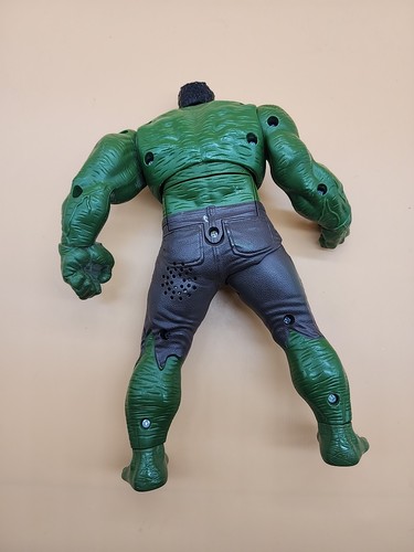 Marvel Avengers Incredible Hulk 10" 2012 Hasbro Talking Smash Action ...
