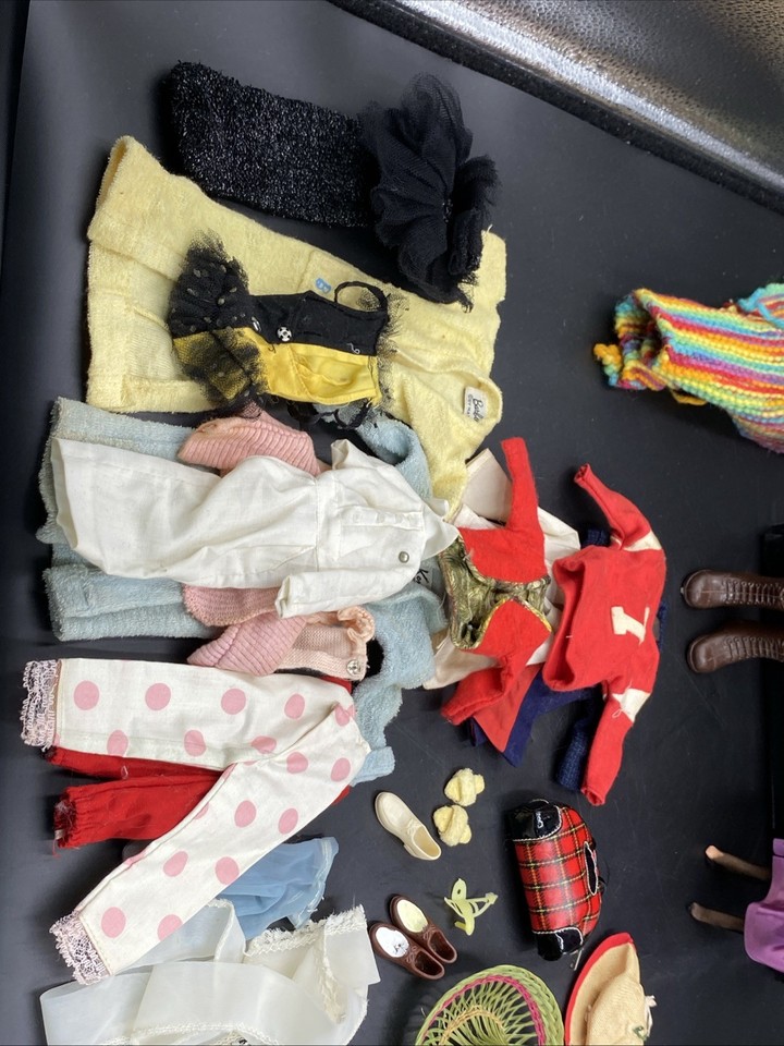 Vintage 1960’s Barbie Mattel Case - Midge - Headless Ken - Accessories ...