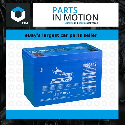 DC105-12 FullRiver DC Series Deep Cycle AGM Leisure Battery 105Ah | eBay UK