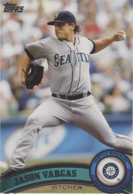 2011 Topps Seattle Mariners - Jason Vargas #SEA15 for sale online | eBay