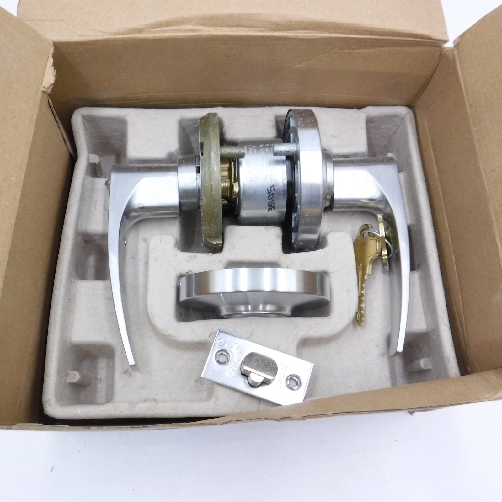 SCHLAGE+AL53PD+JUP+626+C123+Lever+Lockset+Mechanical+Entrance+Grd.+2 ...