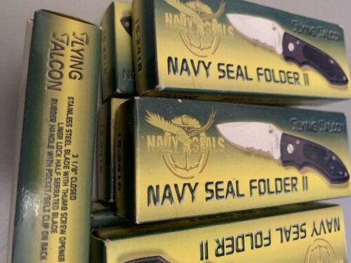 NAVY SEAL FOLDER II Flying Falcon Pocketknife | eBay