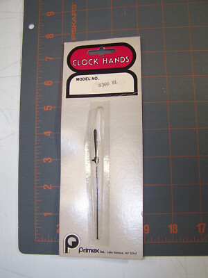 Vintage Primex Clock Hand Second Hand Part # S300 BL NOS | eBay