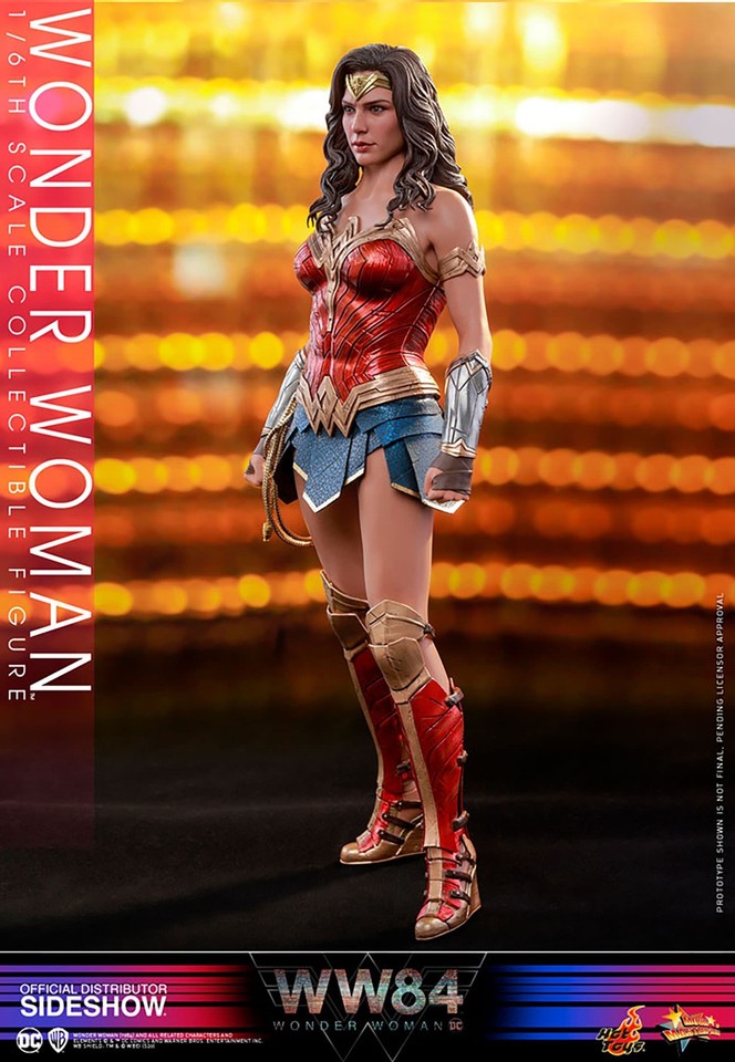 Dc Gal Gadot As Wonder Woman 1984 Action Figure 1/6 Hot Toys Sideshow ...