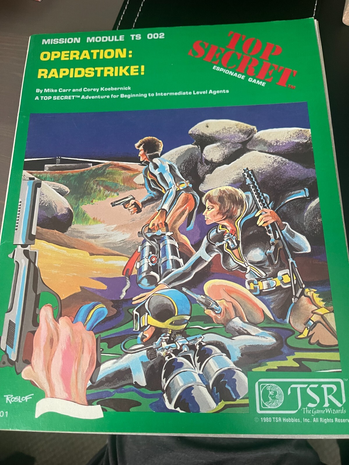 Operation Rapidstrike (Top Secret RPG Module TS002) TSR 7601 | eBay