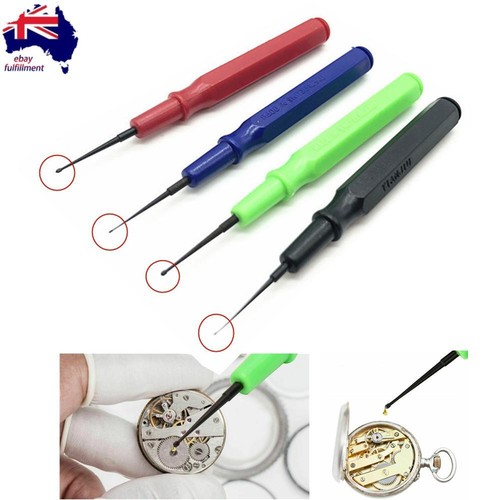 4Pcs Lubricant Precision Oiler Oil Pin Pen Needle Watch Jeweler Repair ...