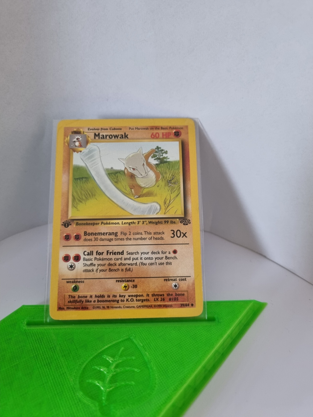 Pokémon TCG Marowak Jungle Set 39/64 Uncommon English First Edition | eBay