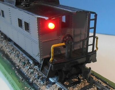 End Of Train Device HO Scale with Flashing Red LED Kit | eBay