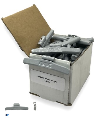 MC Style Wheel Balancing Wheel Weights MC Type Coated Clip On 2.00oz ...