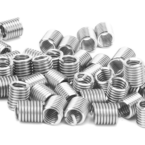 50Pcs Wire Thread Insert Screw Bushing Inserts Threaded Hole Tool 1/4in ...