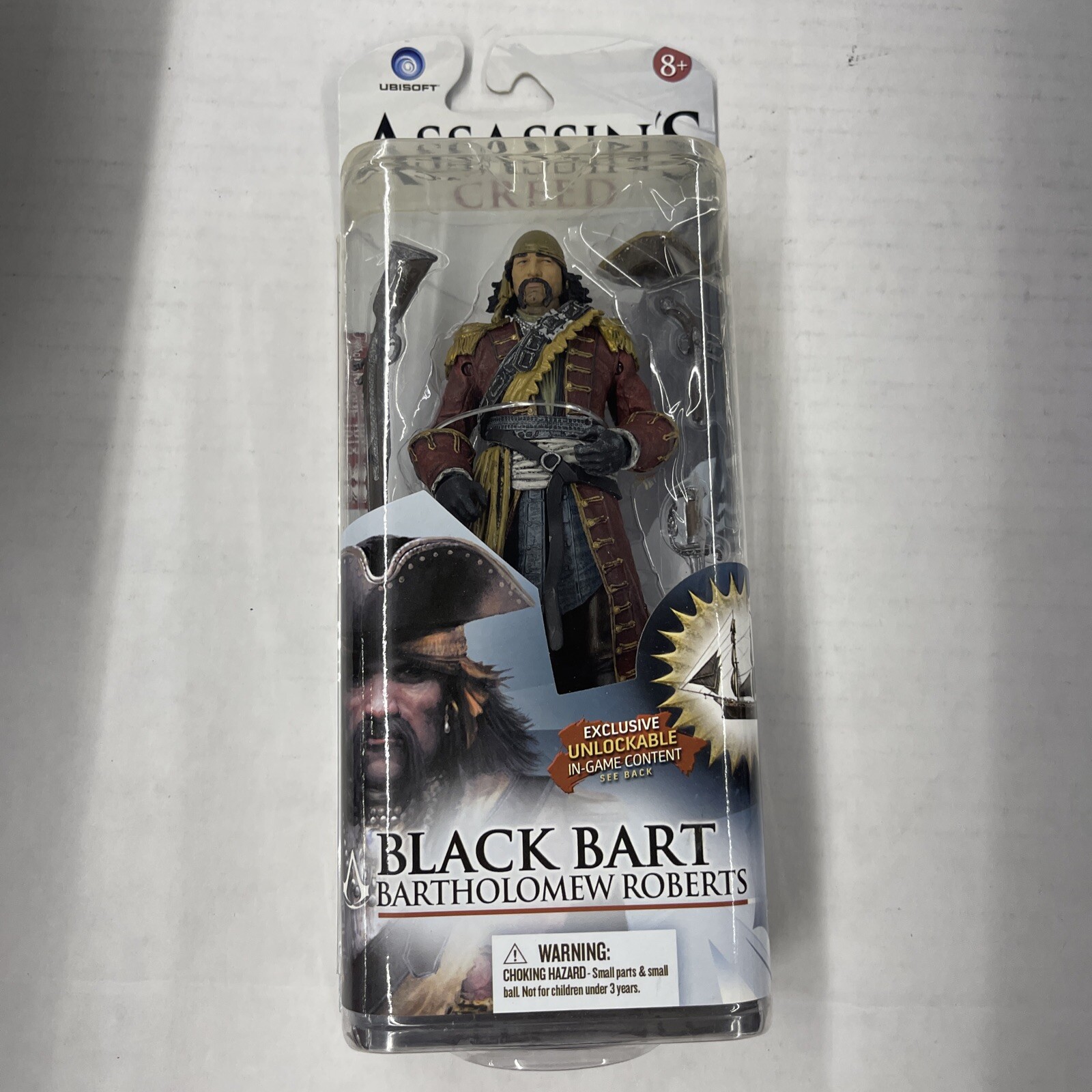 New BLACK BART BARTHOLOMEW ROBERTS Assassin's Creed Black Flag 6" Figure 2013 | eBay