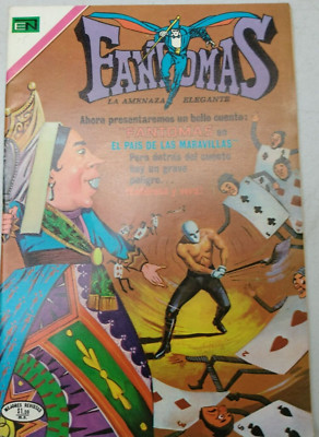 Fantomas La Amenaza Elegante #75 Mexico Spanish 1971 Comic Book HTF | eBay