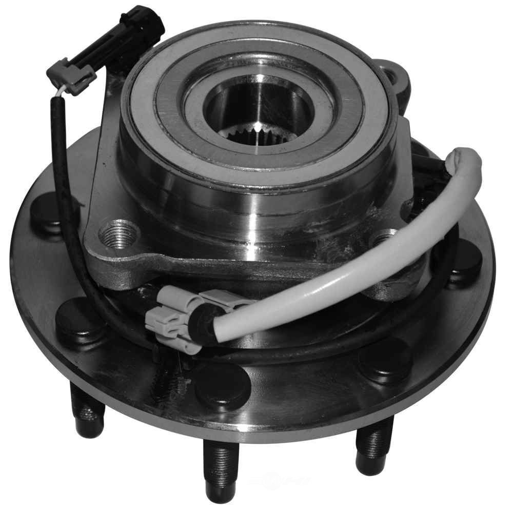 Wheel Bearing and Hub Assembly-WT, GAS, 4WD, Natural GSP 106058HD for ...