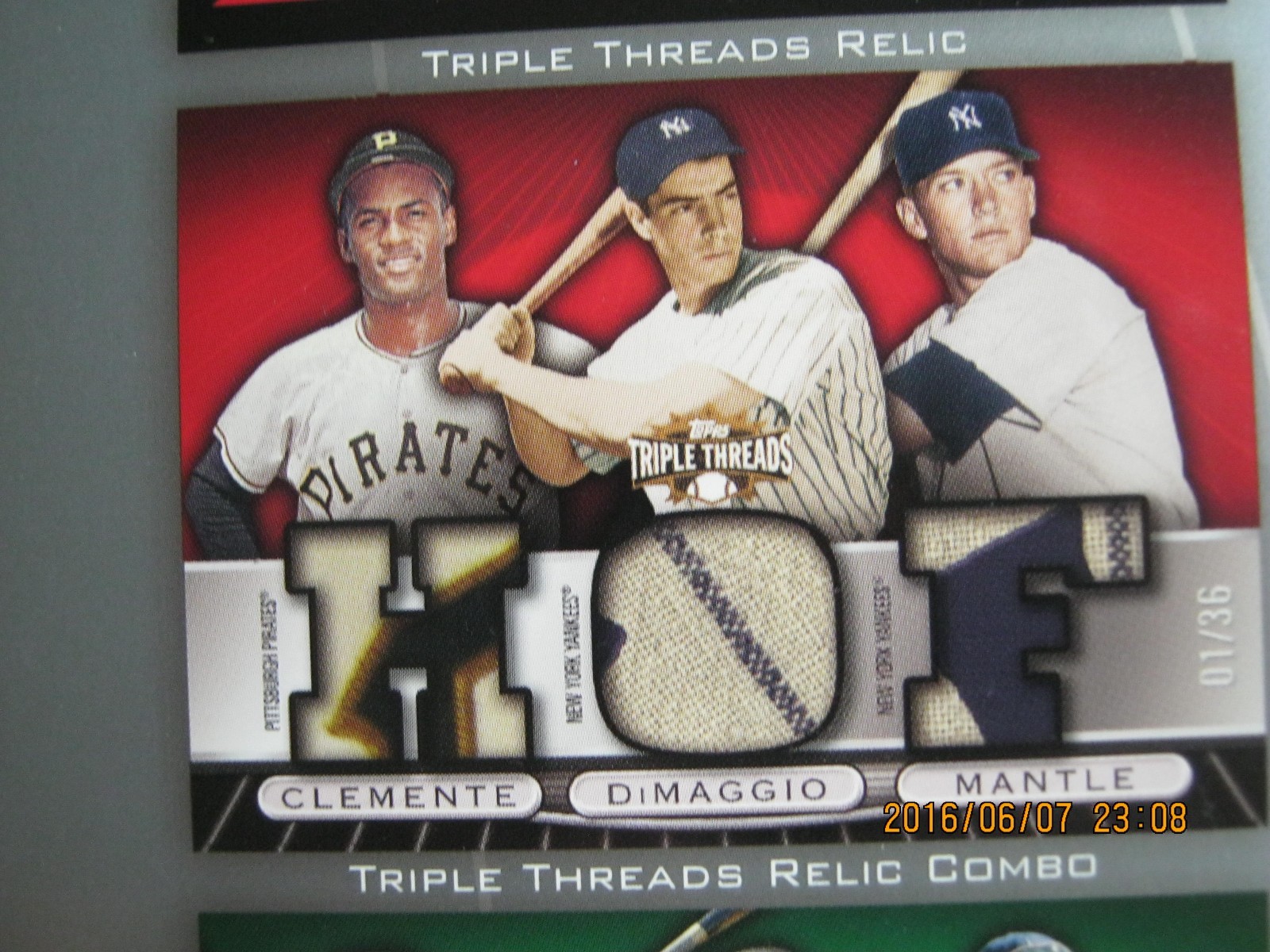 Promo Booklet - Topps Triple Threads 2007 - Mickey Mantle Roberto Clemente ZPB3 | eBay