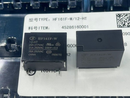 New HF161F-W/12-HT Power Relay 26A 12VDC 4 Pins x 2pcs | eBay