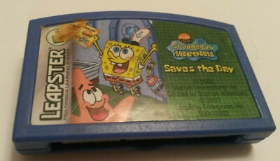 Leapster Spongebob Squarepants Saves the Day - Leappad Leapfrog ...