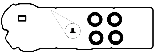 ROCKER GASKET KIT + SPARK PLUG SEALS FOR NISSAN PULSAR N16 1.8LITRE ...