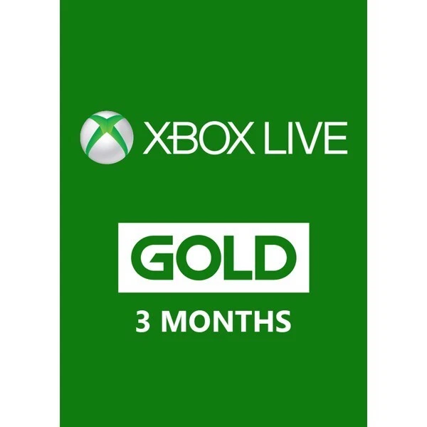 Xbox Live Card 3 Month