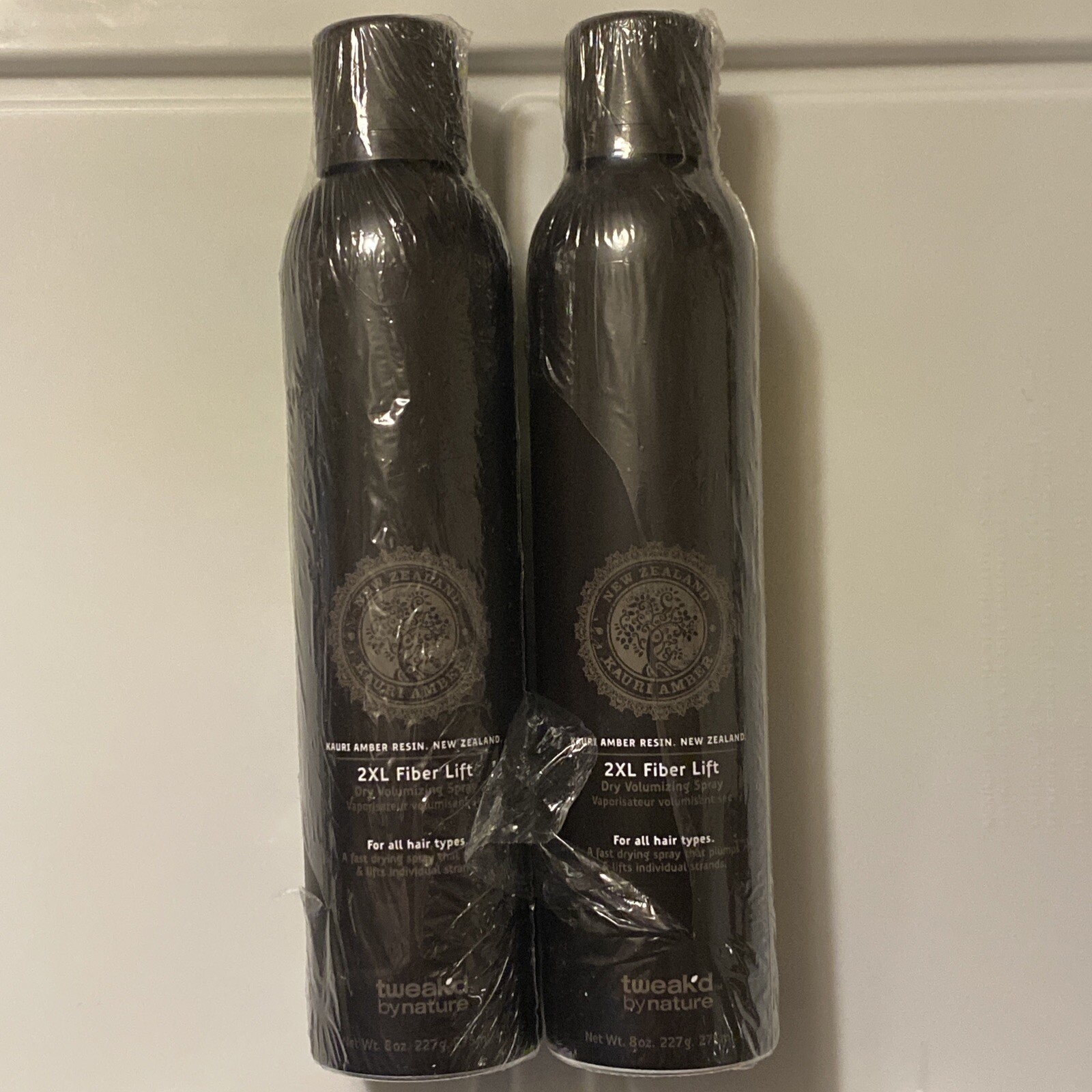 2 Tweak'd by Nature 2XL FIBER LIFT Dry Volumizing Spray Amber Resin ...