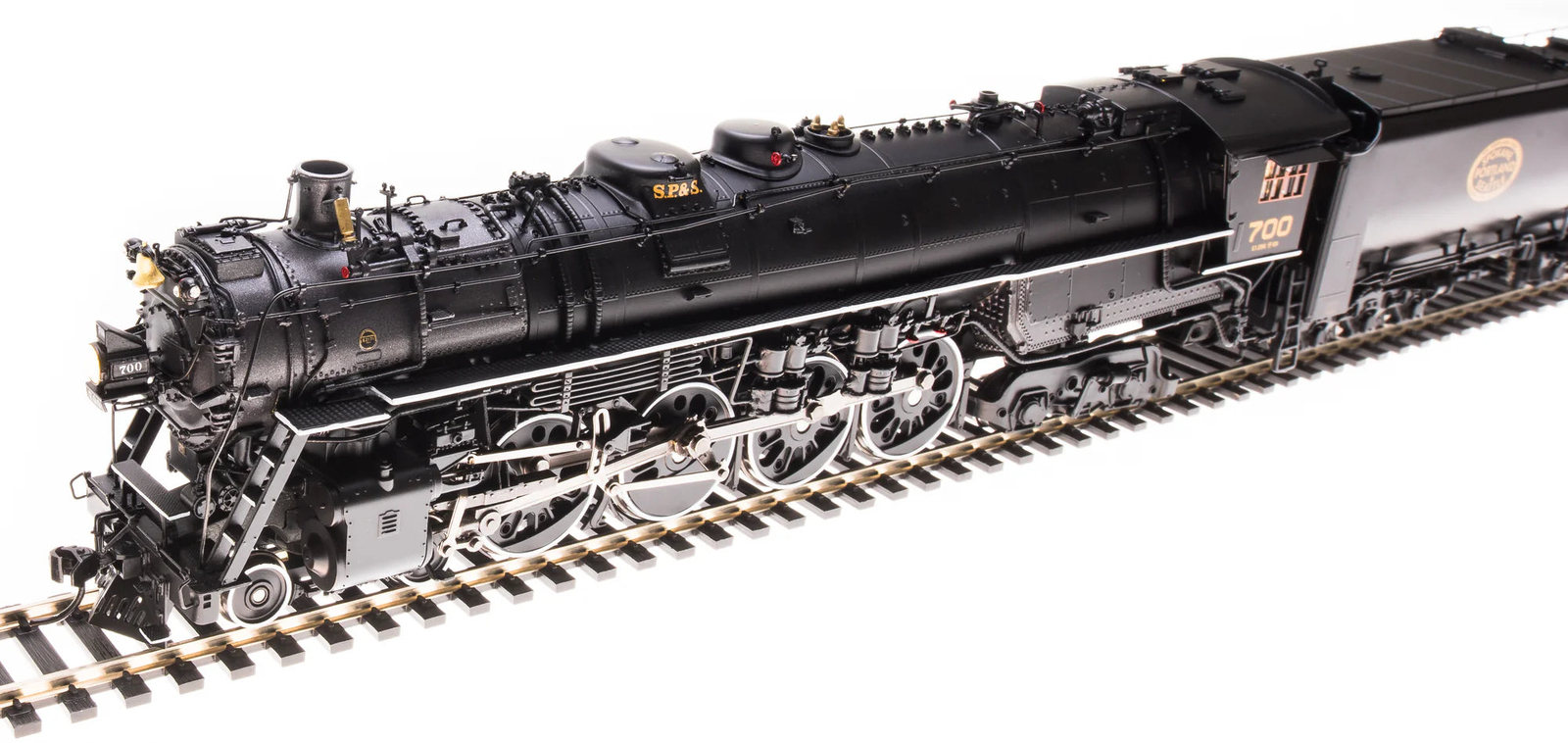 BLI 6965 HO Scale SP&S E-1 4-8-4 Steam Loco 700 Modern Excursion Hybrid ...