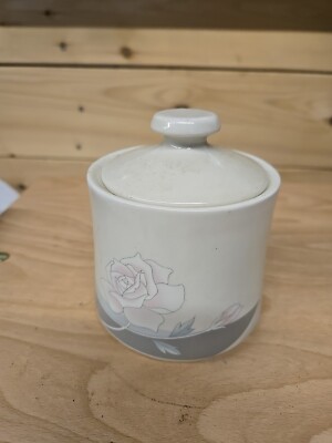 Ciera “Rose” Fine Dinnerware ~sugar with top. Vintage | eBay