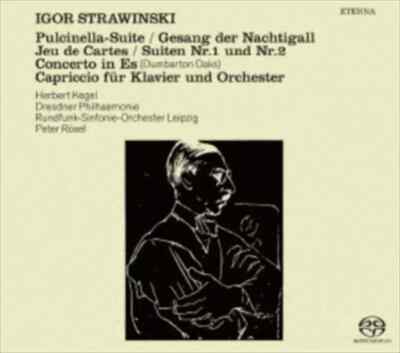 Herbert Kegel Works of Igor Stravinsky SACD Single Layer ETERNA JAPAN ...
