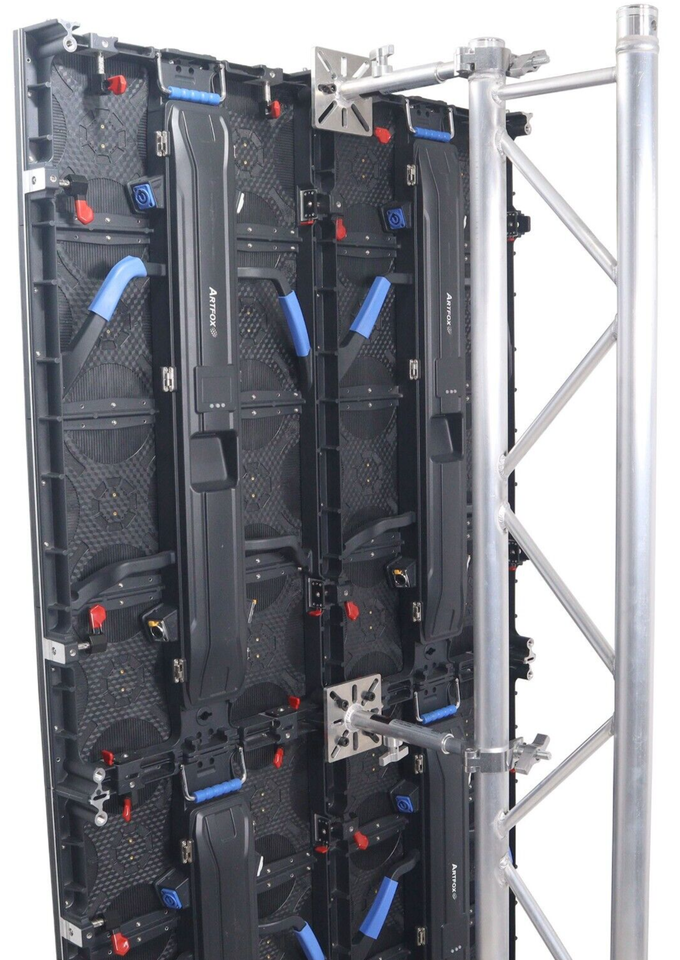 ProX XT-TC5LEDPA 10-13" LED Wall Mounting Plate to Extension 2" Pole ...