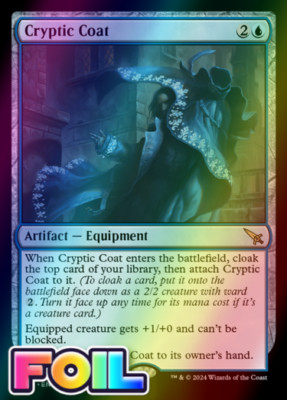 x1 Cryptic Coat MKM MTG 50 FOIL RARE M/NM 1x | eBay