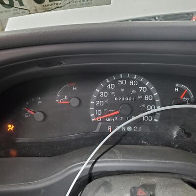 FORD FORD E150 VAN Speedometer (cluster), MPH, thru 12/01/02 03 | eBay