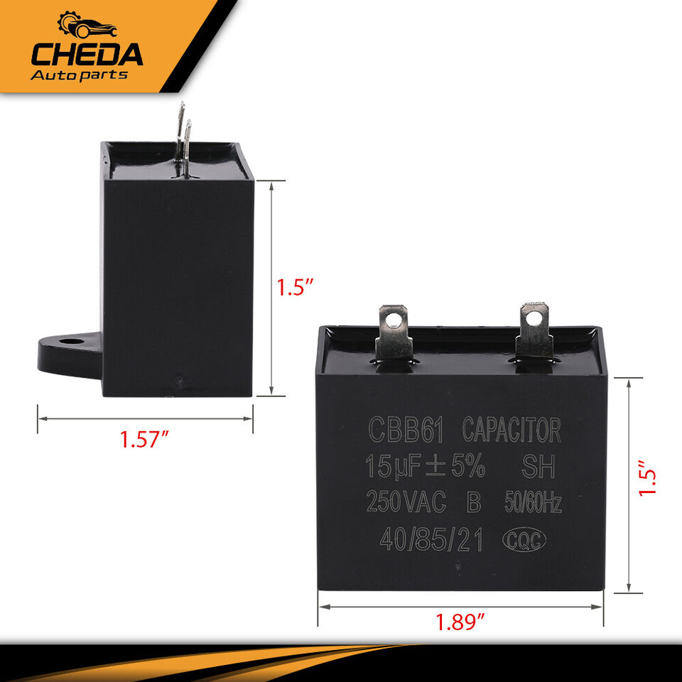 Fit for Whirlpool Refrigerator Compressor Start Relay & Capacitor ...