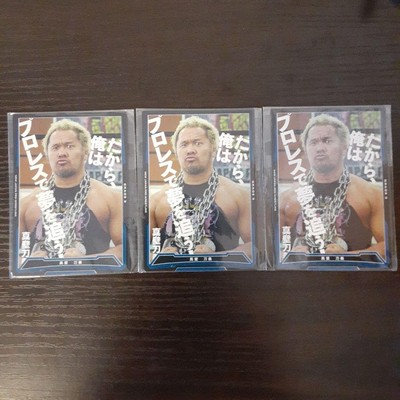 Makabe Togi King of Pro Wrestling Trading Cards Grade 3 Set of 3 ...