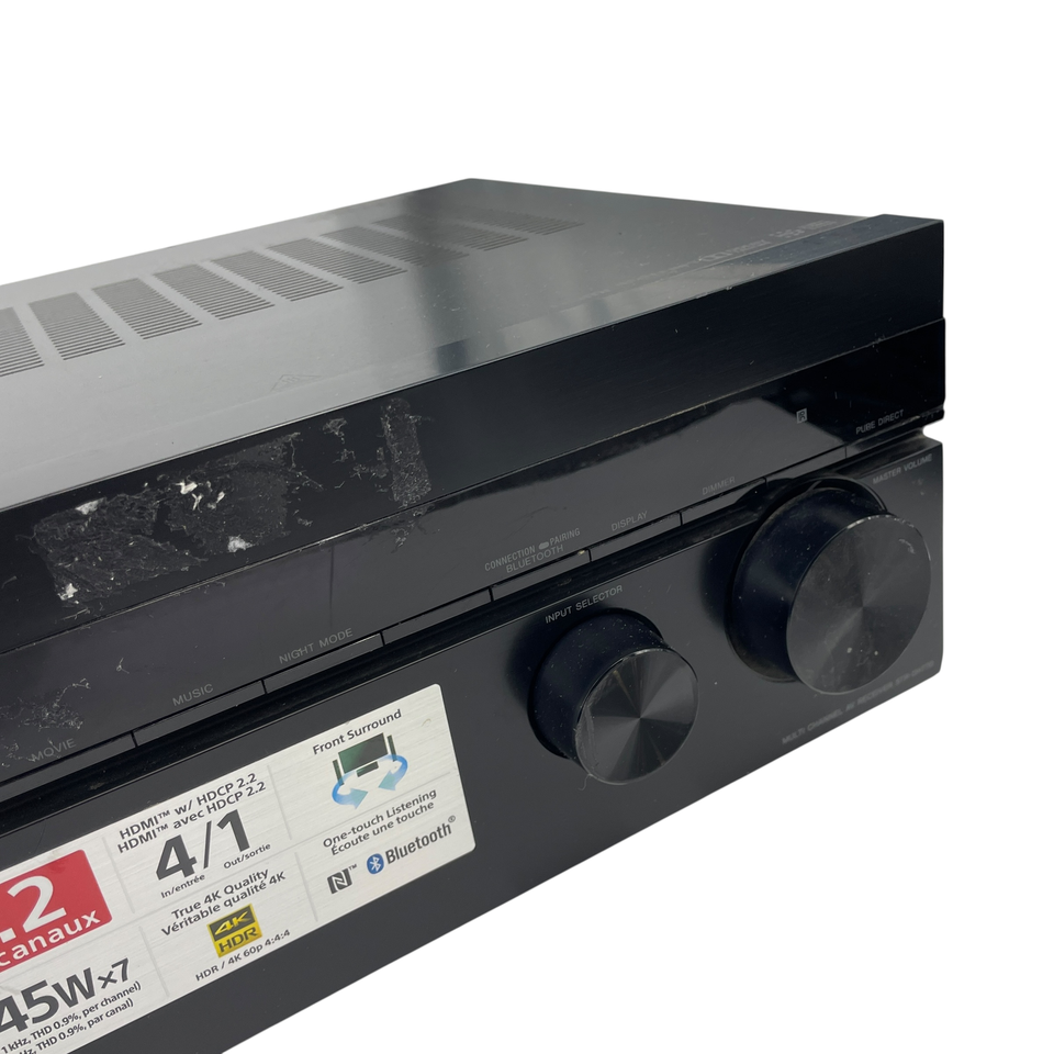 Sony STR-DH770 4K HDMI 7.2 Channel Home Theater AV Receiver #U8542 | eBay