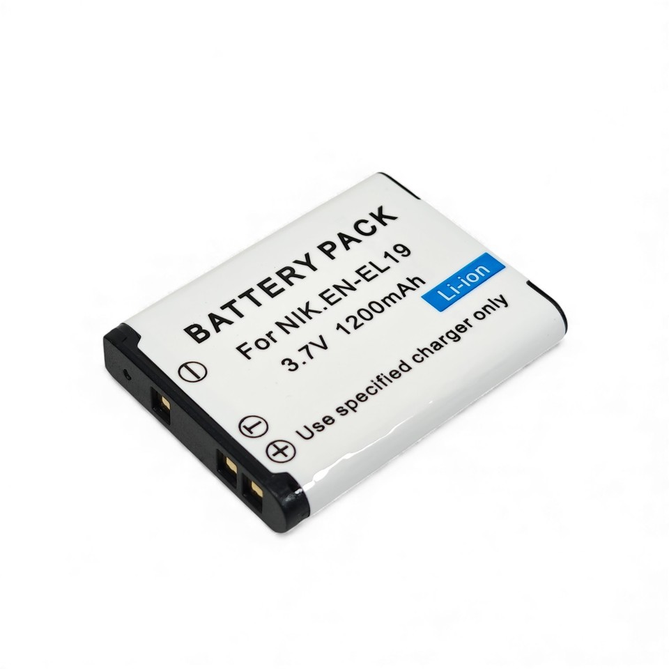 EN-EL19 Battery for Nikon COOLPIX Cameras - S2500 S2700 S3200 S3300 ...