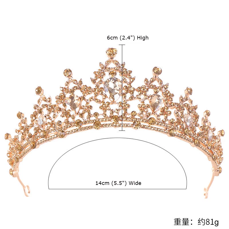 Gold Queen Tiara