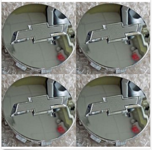 4 x Chrome Chevy Suburban Tahoe Center Caps 9596403 3.25 18 20 22 inch ...