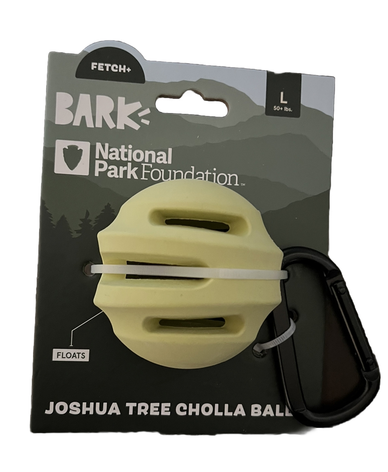 Bark Box Super Chewer National Park Foundation Joshua Tree Cholla Ball ...
