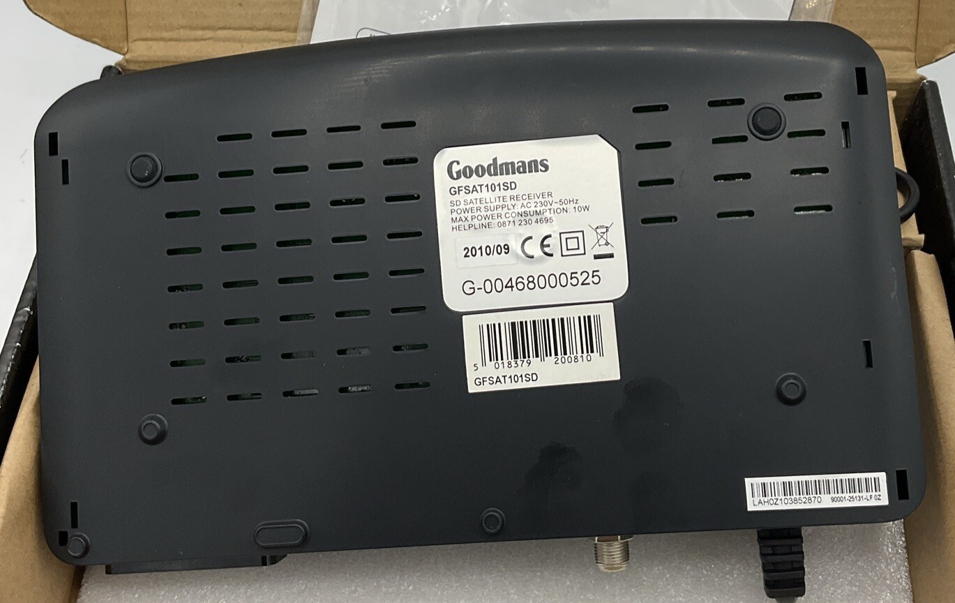Goodmans GFSAT101SD Freesat SD Satellite | Grelly UK