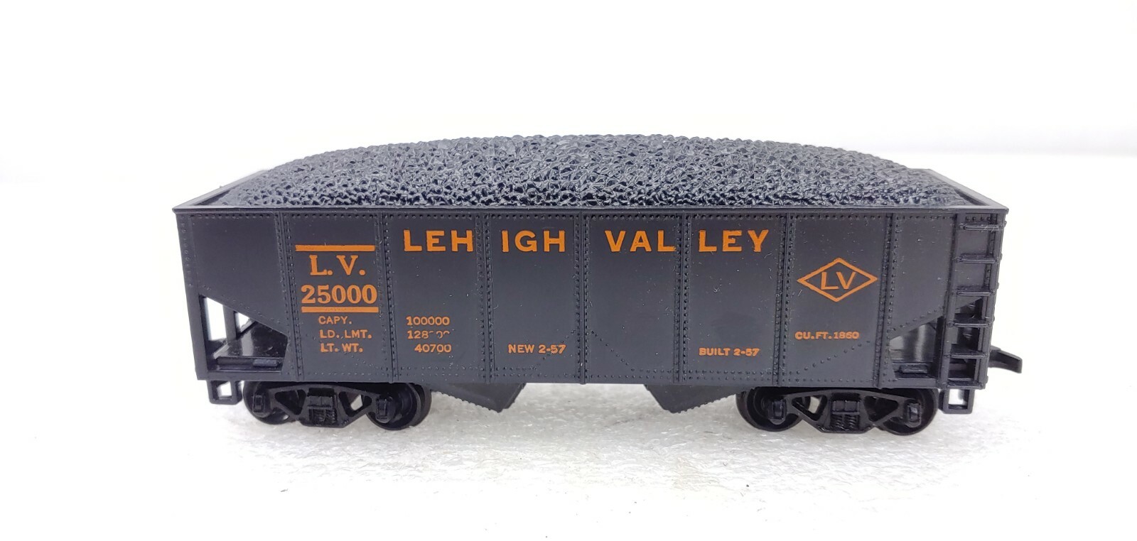Rare Marx HO Scale Lehigh Vally Hopper W/ Coal Load | eBay